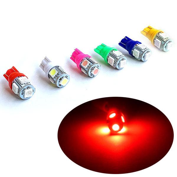 電源：12V専用サイズ：約 幅 11mm×長さ 22mm5SMD T10 LEDウェッジ参考取付位置：ポジション・ルームランプなど【注意事項】※お車の適合に関してはご自身にてご確認お願い致します。※12V専用です。一時的に高電圧が発生する車...