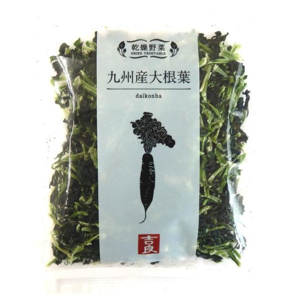 九州産大根葉を使用した乾燥野菜九州産の大根葉を使用し、国産野菜のおいしさを活かしてていねいに加工した乾燥野菜です。水で戻すことで、大根葉本来の風味や食感を楽しめます。常温保存ができ、ストック用にも便利です。使い方の目安沸騰した多めのお湯で、...