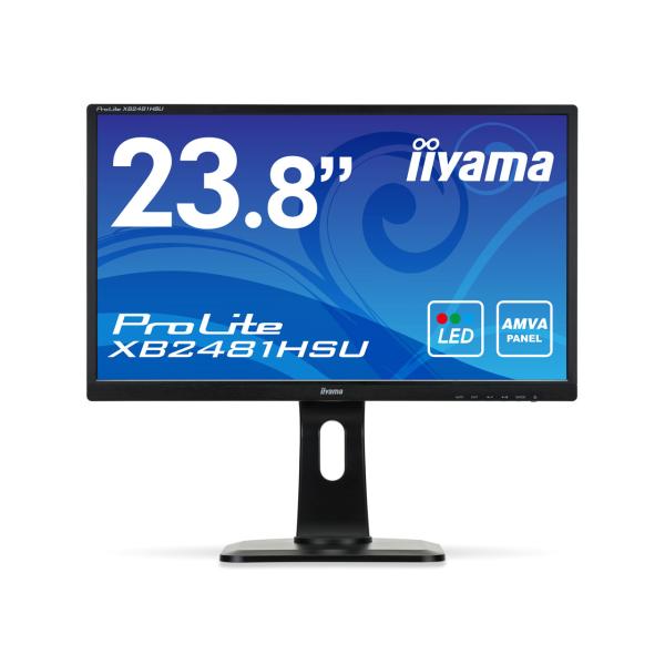 ●仕様【メーカー/型番】 IIYAMA  ProLite XB2481HSU●商品状態画面出力：確認済み ボタン機能：確認済み 簡単クリーニング：済み ★中古品の為、本体に多少擦り傷あります。 ●付属品電源ケーブル   1本 HDMIケーブ...