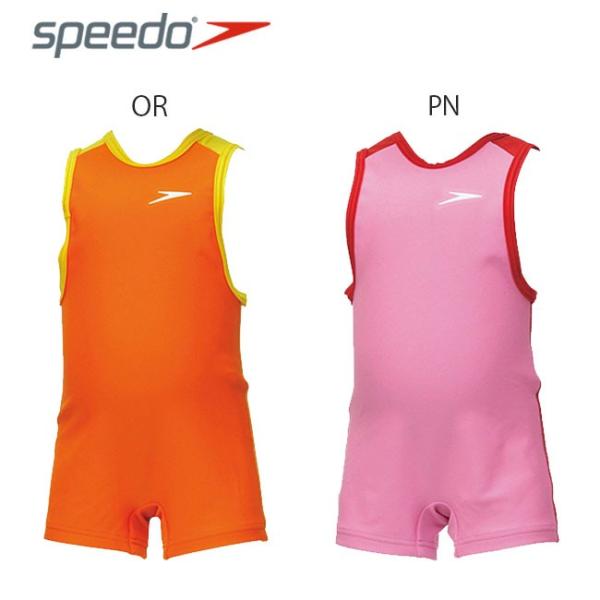 出産後もこどもと一緒にプールに通えるよう、ベビー向けのスイムウエア。男児・女児兼用で着用できるデザインです。着替えをスムーズにできるよう肩紐部分にボタン付き。ドライ素材を使い、プールから上がったあとの肌冷えを軽減します。 素材：サラカラ×ト...