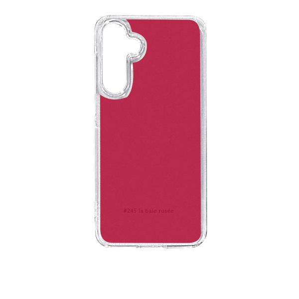 クリアプリントスマホケース（245-la baie roseeデザイン）の商品となります。●機種　Galaxy A55 5G SC-53E SCG27 ギャラクシー●カラー　(カバー）クリア※側面に印刷はございません。●素材（カバー）ポリカ...