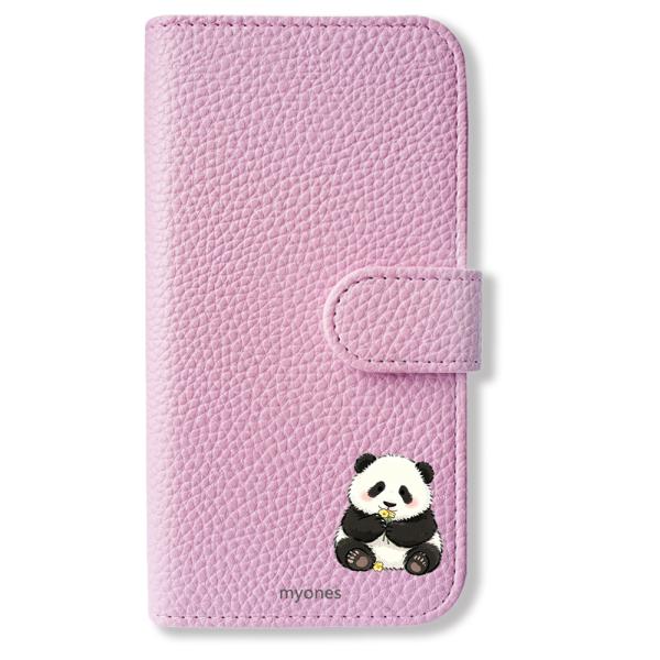 ●商品説明●【商品名】iPhone11 Pro Max 手帳型(バイオレットｘパンダ) パンダ 大熊猫 ぱんだ 花 かわいい ゆるかわ イラスト ダイアリータイプ 横開き カード収納 フリップ カバー【対応機種】iPhone11 Pro M...
