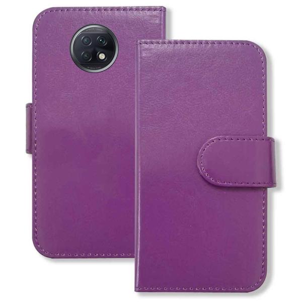 ●商品説明●【商品名】Redmi Note 9T スマホケース(手帳パープル)手帳型 PUレザー 無地 ケース ダイアリータイプ 横開き カード収納 カバー【対応機種】Redmi Note 9T【素材】PUレザー・マグネット留め具で、カンタ...