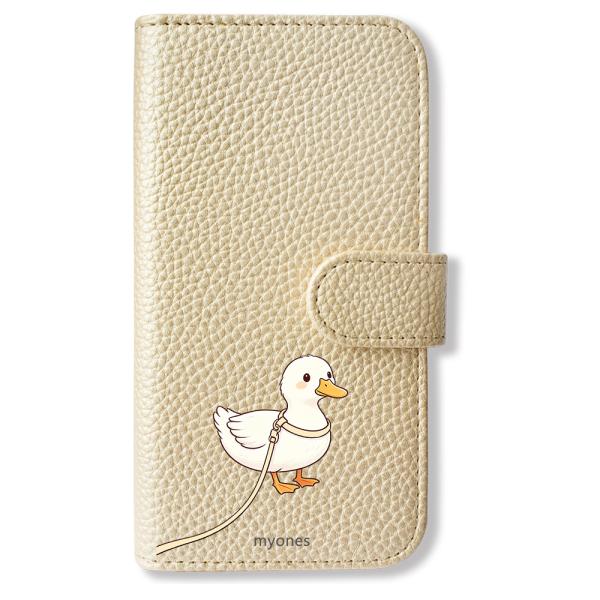 ●商品説明●【商品名】SC-01K/SCV37 Galaxy Note8 手帳型(シャンパンｘコールダック) アヒル コールダック 散歩 キャラクター かわいい ダイアリータイプ 横開き カード収納 フリップ カバー【対応機種】SC-01K...