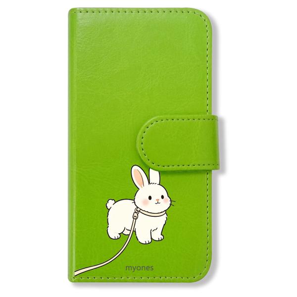 ●商品説明●【商品名】SC-01K/SCV37 Galaxy Note8 手帳型(グリーンｘうさぎ) うさぎ 散歩 ウサギ 兎 キャラクター おしゃれ かわいい ダイアリータイプ 横開き カード収納 フリップ カバー【対応機種】SC-01K...