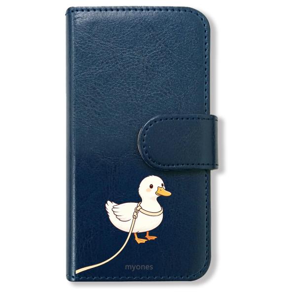 ●商品説明●【商品名】SC-01K/SCV37 Galaxy Note8 手帳型(ネイビーｘコールダック) アヒル コールダック 散歩 キャラクター かわいい ダイアリータイプ 横開き カード収納 フリップ カバー【対応機種】SC-01K/...