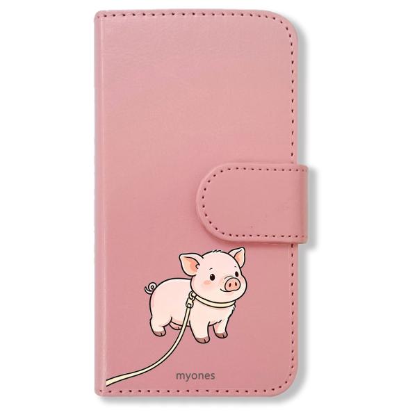 ●商品説明●【商品名】SC-01K/SCV37 Galaxy Note8 手帳型(ピンクｘブタ) ぶた 散歩 ブタ 豚 キャラクター おしゃれ かわいい ダイアリータイプ 横開き カード収納 フリップ カバー【対応機種】SC-01K/SCV...