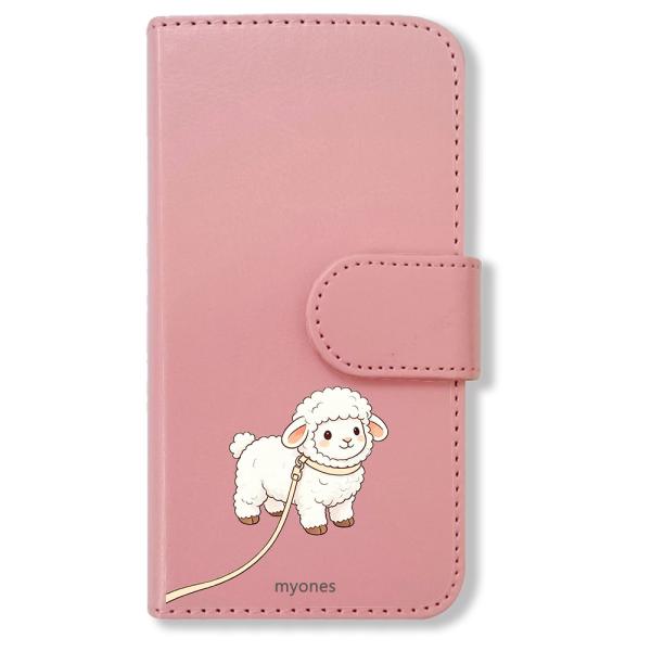 ●商品説明●【商品名】SC-01K/SCV37 Galaxy Note8 手帳型(ピンクｘひつじ)ひつじ 散歩 ヒツジ 羊 キャラクター おしゃれ かわいい ダイアリータイプ 横開き カード収納 フリップ カバー【対応機種】SC-01K/S...