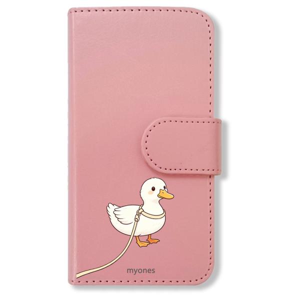●商品説明●【商品名】SC-01K/SCV37 Galaxy Note8 手帳型(ピンクｘコールダック) アヒル コールダック 散歩 キャラクター かわいい ダイアリータイプ 横開き カード収納 フリップ カバー【対応機種】SC-01K/S...