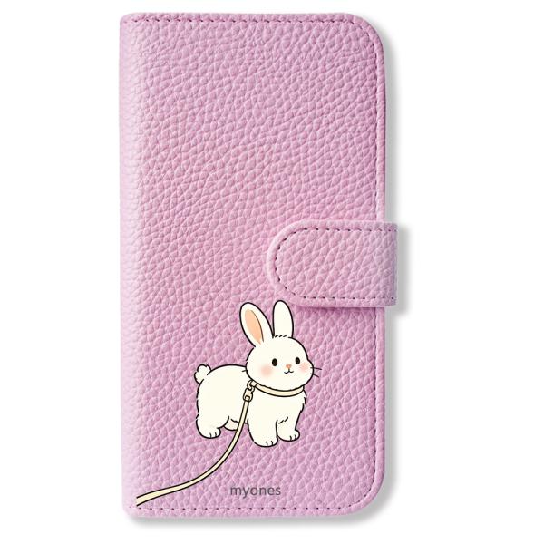 ●商品説明●【商品名】SC-01K/SCV37 Galaxy Note8 手帳型(バイオレットｘうさぎ) うさぎ 散歩 ウサギ 兎 キャラクター おしゃれ かわいい ダイアリータイプ 横開き カード収納 フリップ カバー【対応機種】SC-0...