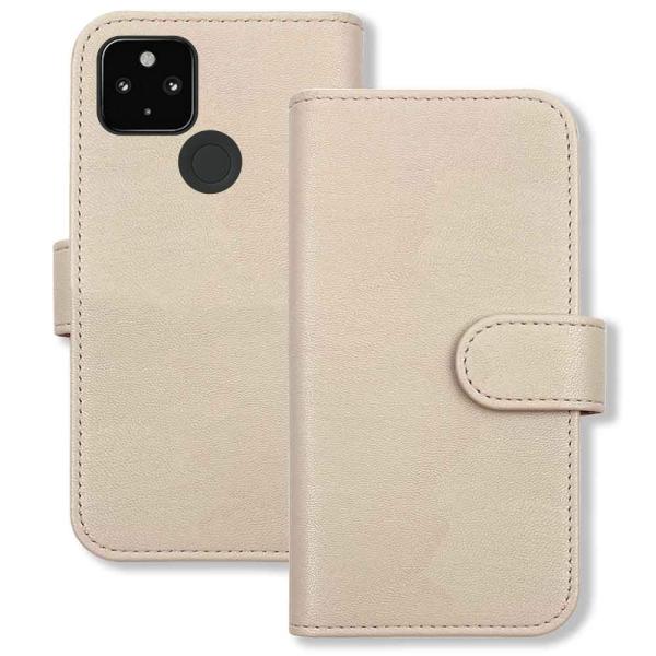 ●商品説明●【商品名】Google pixel 4a 5G ピクセル4a（5G） スマホケース（手帳クリーム)カバー 手帳 カード収納  ニュアンスカラー くすみカラー 【対応機種】Google pixel 4a 5G【素材】PUレザー・マ...