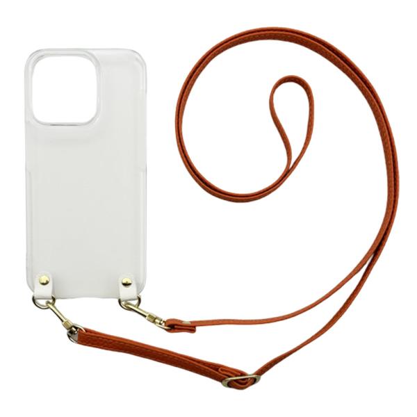 ●商品説明●【商品名】Galaxy A41 SC-41A SCV48（テラコッタオレンジ）ストラップホルダー クリアケース ショルダー 肩掛け 首かけ 斜めがけ【対応機種】Galaxy A41/SC-41A/SCV48【素材】ケース：ポリカ...