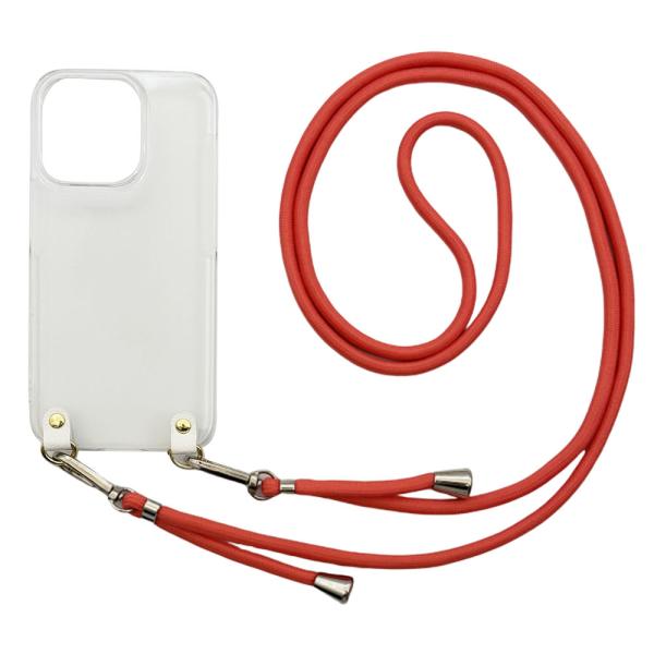 ●商品説明●【商品名】Google pixel 4a 5G（レッド）ストラップホルダー クリアケース ショルダー ひも 太め 肩掛け 斜めがけ【対応機種】Google pixel 4a 5G【素材】ケース：ポリカーボネート【サイズ】ストラッ...