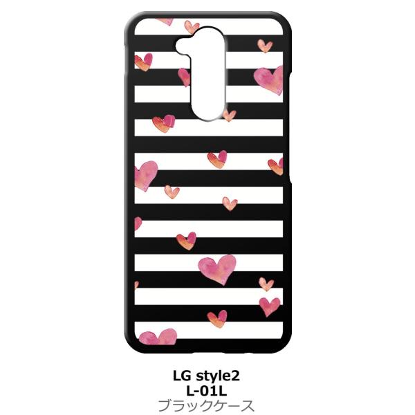 LG style 2 L-01L 専用ケース素材：ポリカーボネートケース本体カラー：ブラック※カスタムジャケットカバーのみの販売となります。※ポリカーボネート素材のカバーに直接プリントしています。※またケースカラーはブラックになります。※側...