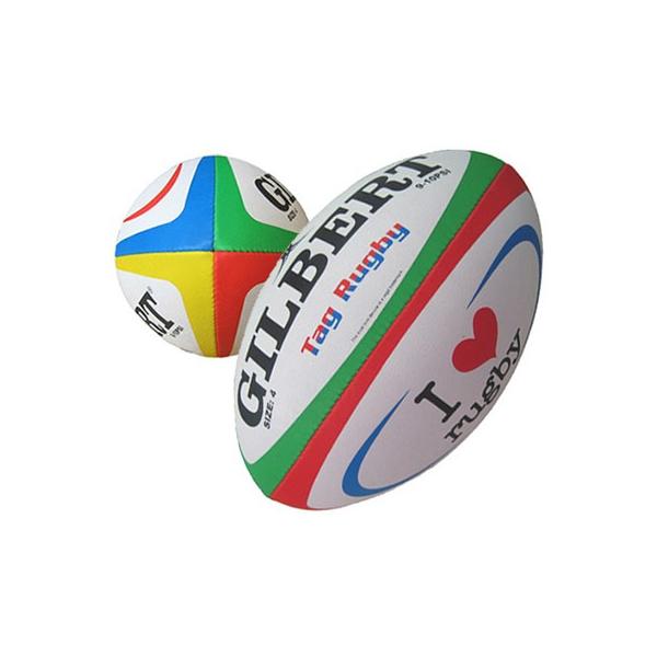 【ギルバート タグラグビーボ-ル】●サイズ：４号●形が美しく、手触り感も納得。※タグラグビー専用のボールです。 　　キックなどはしないで下さい。※発送時、ボールに空気は入っておりません。☆空気を入れての発送も可能です。ご希望の場合は備考欄に...
