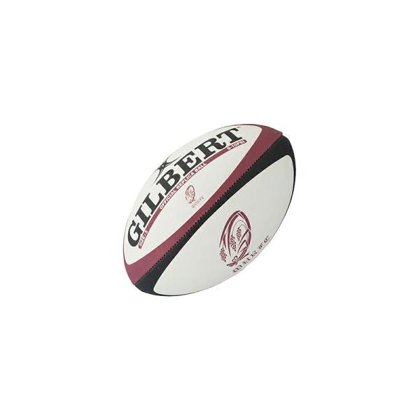 〔ギルバート 早稲田大学 レプリカ ラグビーボール〕●早稲田大学レプリカボール●サイズ：５号●カラー：ホワイト×早稲田カラー ※発送時、ボールに空気は入っておりません。☆空気を入れての発送も可能です。ご希望の場合は備考欄に記入お願いします。