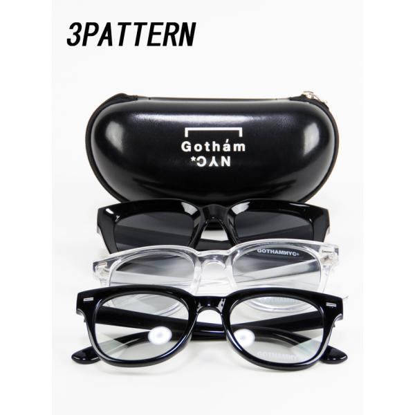 サングラス　３型　各型定価7560円→Seven Clors特別価格2900円UVカット　専用ケース付き1.BLK/CLEAR(薄くスモーク有り)2.CLEAR/SMOKE3.BLK/BLK各モデル共に、レンズ部分フレーム縦幅 約5cm