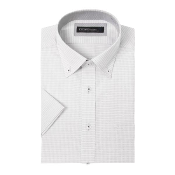 最旬なアイテム【超形態安定】半袖ワイシャツ登場！！アイロンいらずの超形態安定加工に吸水速乾機能、抗菌防臭・制菌機能をプラス。夏場に最適な多機能ワイシャツです。毎日の洗い替えが必要な暑い夏に、洗って干すだけですぐに着る事ができ、汗を素早く吸収...