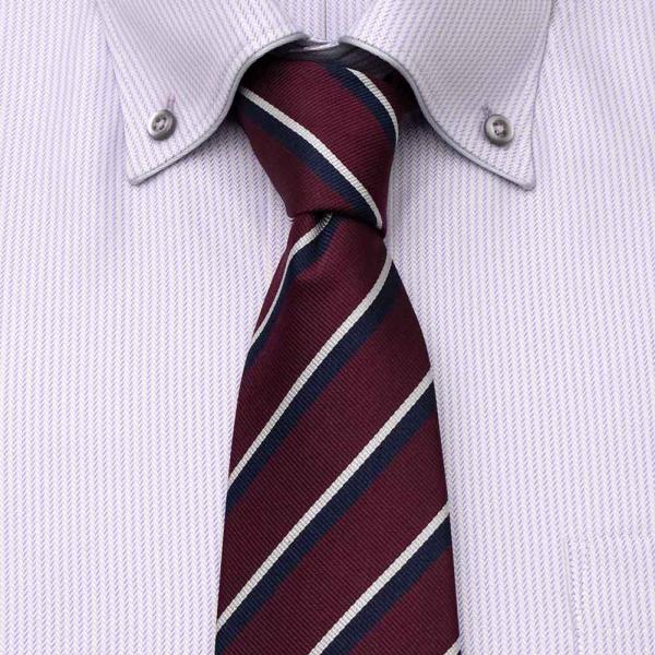 SHIRT HOUSE ・オリジナルのネクタイコレクションメール便での発送となりますBLUE LABEL -ブルーレーベル-遊び心のあるデザイン。(様々な衿や色柄を織り交ぜた個性的なビジネスシャツ。)シンプルでは物足りない！という方におすす...