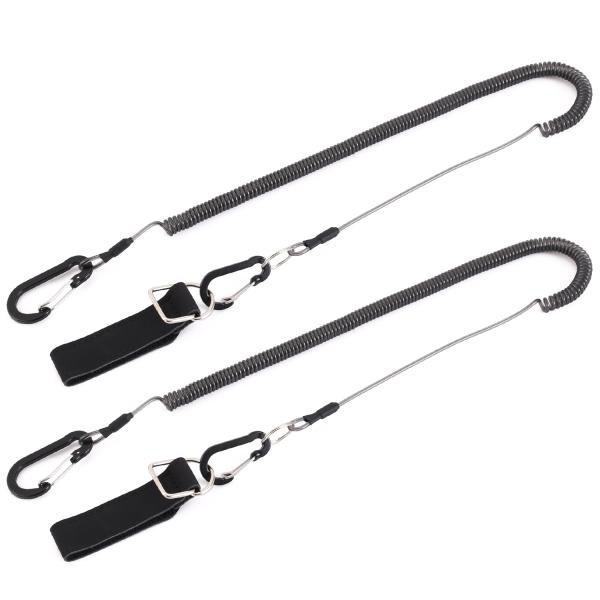 【大事なロッドの落下防止に】ロッドを落としてしまって紛失したり、破損したことはございませんか？尻手ロープを使えば落下や破損防止や置き竿で魚ヒット時の引き込みによる水中落下を防ぎます。【滑り止めベルトとワイヤー入りスパイラルコード】ベルクロは...