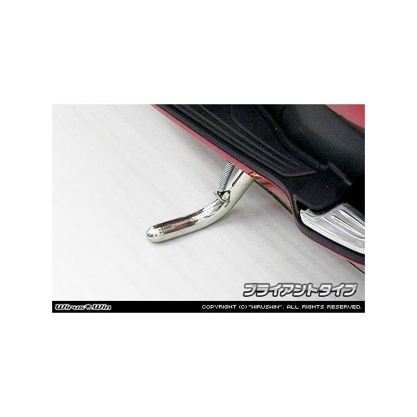 PCX用ソリッドショートスタンド です。※車体型式：EBJ-JF28 に適合します。※初期モデル、eSPエンジンモデル用それぞれ専用品になります。ローダウンはスクーターカスタムの定番となっておりますが、その際にノーマルスタンドですと掛けた際...