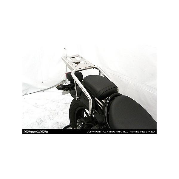 ※レブル250【車体型式：8BK-MC49】レブル500【車体型式：8BL-PC60】に適合します。COOCASEやGIVI社などのリアボックスを装着するためのリアボックス用ベースブラケットを装備したタンデムバーです。※リアボックスは付属し...