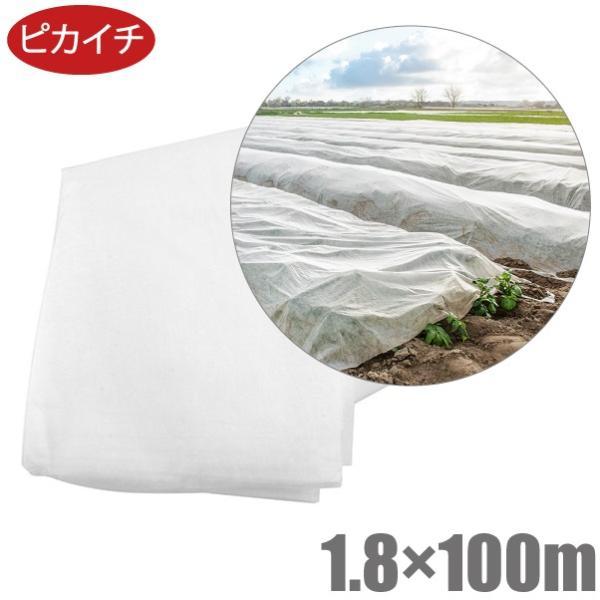 ■特長■・鳥、害虫から農作物を保護・発芽を促進し、霜から守ります・霧や寒さから作物を守るシートです。・風除け、直射日光除け、防虫、防鳥にも効果を発揮します。・やわらかく、通気性、通水性に優れた長繊維の不織布シートですので、直接作物かぶせて散...