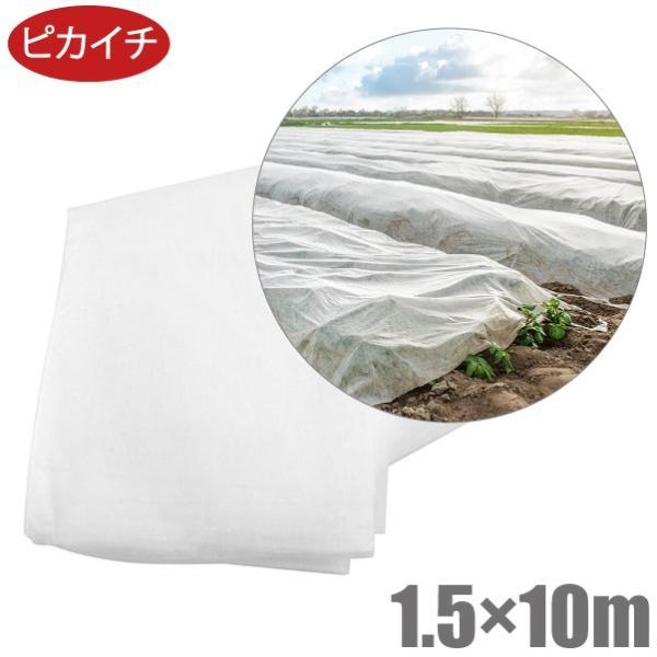 ■特長■・鳥、害虫から農作物を保護・発芽を促進し、霜から守ります・霧や寒さから作物を守るシートです。・風除け、直射日光除け、防虫、防鳥にも効果を発揮します。・やわらかく、通気性、通水性に優れた長繊維の不織布シートですので、直接作物かぶせて散...