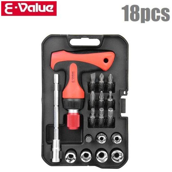 ■特長■・各種ネジ・ボルトの締め付け、緩め作業に。・より力強い作業が可能なT型ハンドルタイプで、ラクにネジ締め作業ができます。・専用ケース付きで、一つにまとめてコンパクトに収納。持ち運びに便利で紛失を防ぎます。・ラチェット機構内蔵でグリップ...