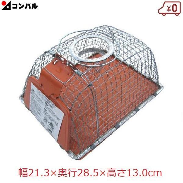 ■特長■・毒物を使用せず、安心・簡単に捕獲できます。・粘着材・毒エサ等で捕獲が難しいネズミの捕獲ができます。・天井の入り口からもネズミが入るので1回で数匹の捕獲もできます。・繰り返し使用できますので経済的です。　(1)かごの中の針金をえさの...