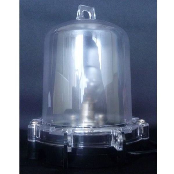 ■特長■・小型船灯：JCI検定合格品。・適合電球：KN12V 20WS / KN24V 20WS・射光角度：360度・光達距離：2海里以上・灯窓：無色グローブ・概算質量：0.28km・適用（全長）：50m未満電気用 小型船灯 小型標識灯 船...