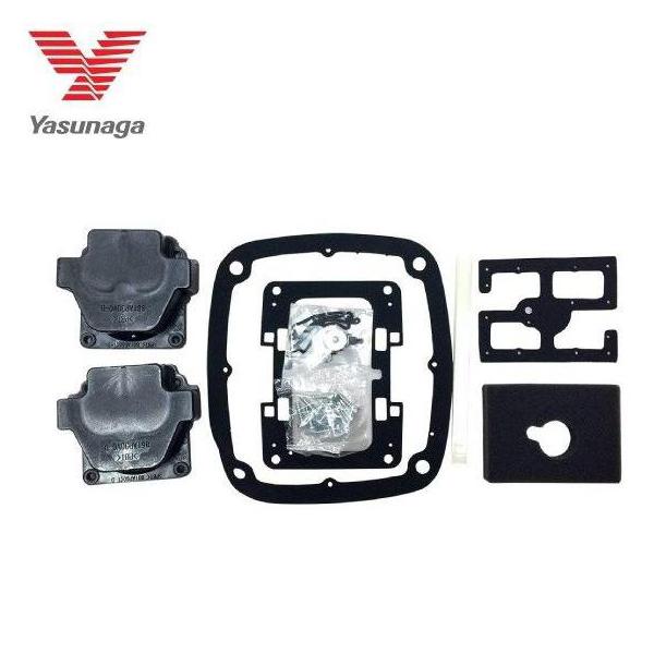 ・安永 電磁式エアーポンプ用メンテナンスキットです。・適合機種：AP-80H AP-100F AP-120F TY-80H AH-80H CHJ-80H TY-100 AH-100■キット内容■・チャンバーブロック・エアークリナーエレメント...