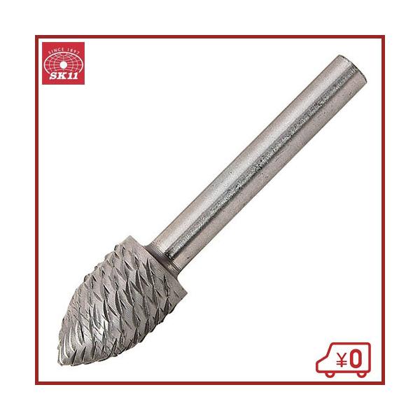 ■用途鉄、軽金属、木材の研削、研磨作業。■特徴電気ドリルやエアーグラインダーで使用できる鉄工用ヤスリです。オーバーハングは15mm以下でご使用ください。■仕様軸径：6mm。砥石部分幅：12mm。長さ：20mm。適用機種：電気ドリル・エアーグ...