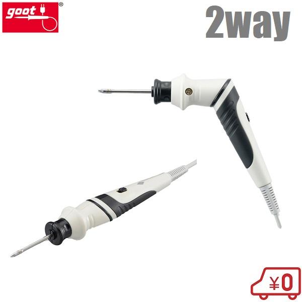 ■用途・発泡スチロールの切断や模様切りに。■特徴・市販モバイルバッテリーを接続すれば持ち運びに便利です。・切断面は滑らかでヤスリ掛けなどのバリ取りが不要です。・グリップ先端を回転させてガンタイプに、作業に合わせたグリップ形状でお使いいただけ...