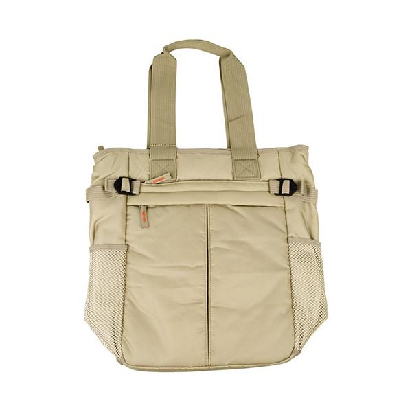 ■用途■多機能トート。■特長■いろいろなシーンで使えるトートバックです。■仕様■色：ベージュ。幅29×高さ40×奥行き16mm重量410ｇ[鳶職人用 鳶職用 鳶用 大工道具]