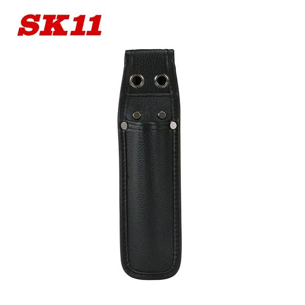 SK11 工具差し ノミケース ノミ差し SSL-T-1 腰袋 ツールケース 釘袋 電工袋 小物入れ 大工道具 収納 おしゃれ ブラック 黒色 | S.S net | SitePromo