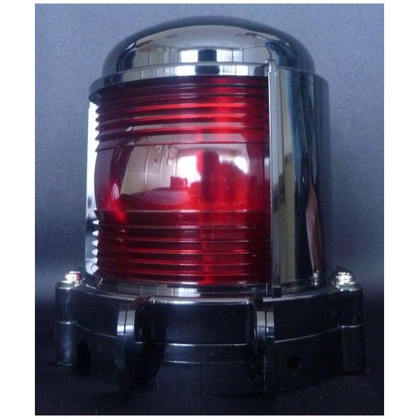 ■特長■・小型船灯：JCI検定合格品。・適合電球：KN12V 20WS / KN24V 20WS・射光角度：112.5度・光達距離：2海里以上・灯窓：着色レンズ紅・概算質量：0.34km・適用（全長）：50m未満電気用 小型船灯 小型標識灯...