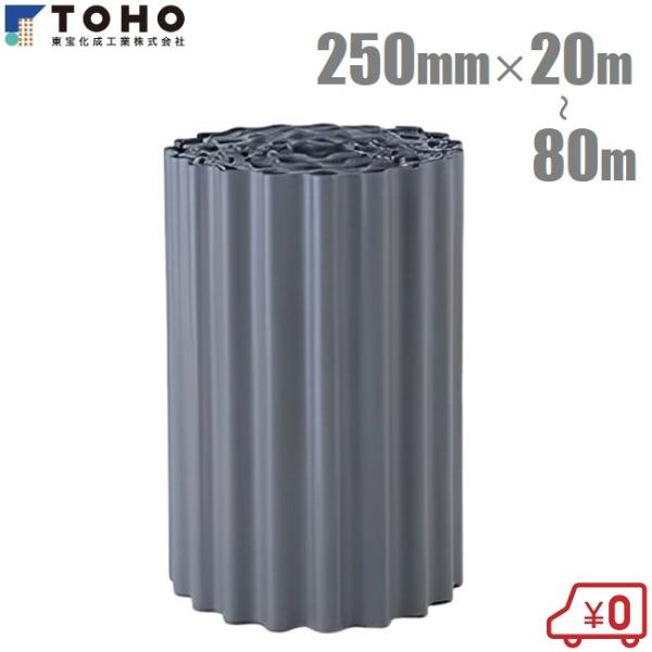 ■特長■・田んぼの水漏れ防止に。・竹などの畑、能動への侵入防止に。・再生原料使用で、循環型社会に貢献します。・用途に合わせて使用できる、波型/ストレート型を用意しております。・サイズ：厚み0.5mm×高さ25cm・長さ：20m〜80m(選択...