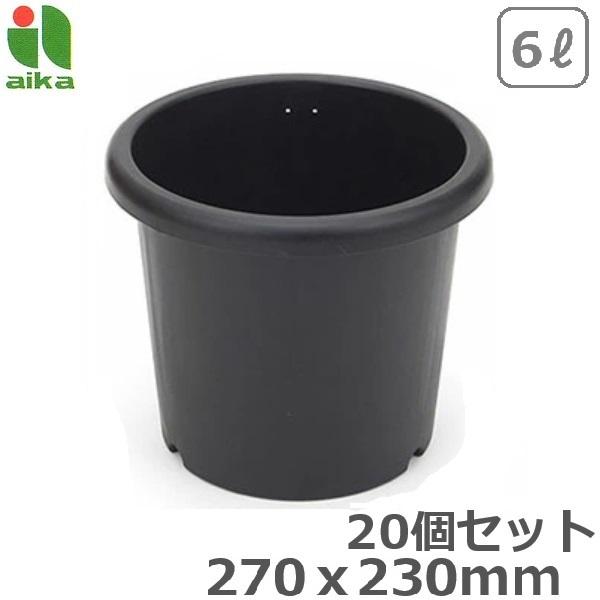 ■特長■・プラスチック製なので軽くて持ち運びや作業が楽です。・支柱を立てる為の穴を加工しています。・根のサークリング現象の防止に効果的なスリット付きです。・通水性、通気性のよい底形状を採用しています。■仕様■・サイズ：約直径27Ｘ高さ23c...