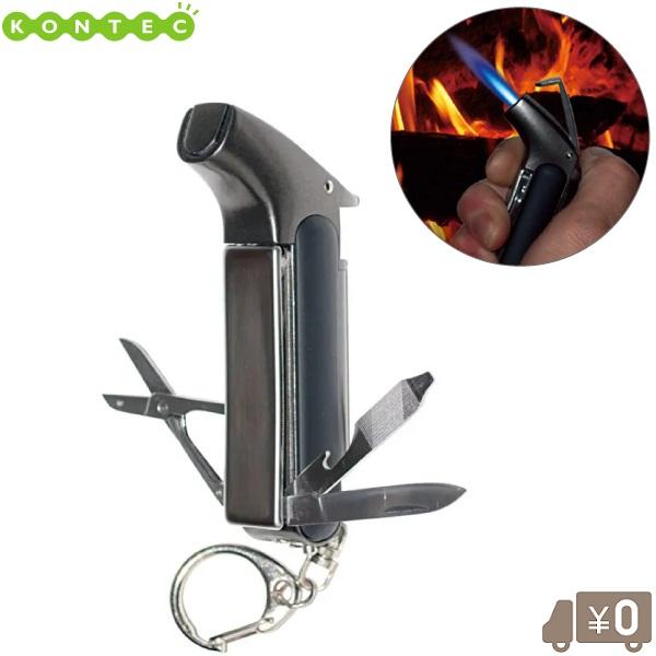 ■特長■・便利ツール付きでアウトドアに最適です。・本格派コンパクトバーナーに便利ツールが付いています。・炎温度1200度のバーナーです。・縦、横、逆さどんな角度でも安定した炎です。・市販のガスが充填可能です。・外寸サイズ：約Ｗ45×Ｄ20×...