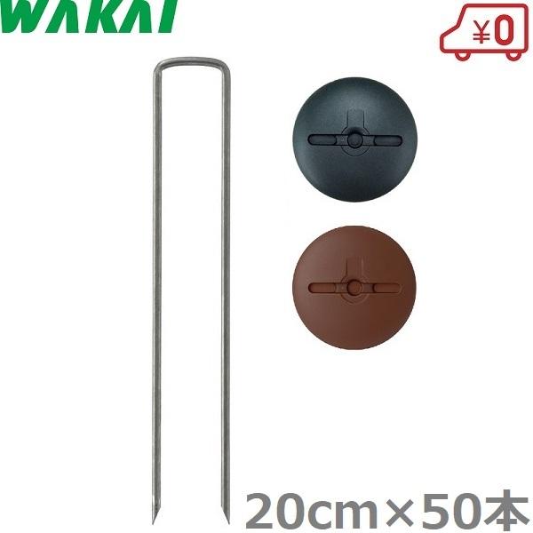 ■特長■・防草シート用押え。・ワッシャーに穴が開いていないため、隙間からの雑草が生えることを抑制します。・4mmの太い材料を使っていますので、硬い地面にも確実に刺さります。・ピンの先端は剣先になっているので、土に差し込みやすいです。・デュポ...