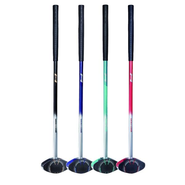 ハタチ HATACHI ダブルフォースクラブ BH2875【商品説明】硬いフェイスと柔らかいフェイスの両方を搭載した技巧派クラブ。状況に応じてフェイスを使い分け。● 硬さの違う2つのフェイスを搭載した両面打ちクラブ● 地面にフィットするV字...