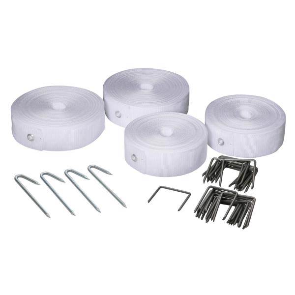 ニチヨー　5cm 巾ラインテープ　インサイド用　CT-5素材：ポリプロピレン【内容品】テープ：15ｍ×2本　20ｍ×2本付属品：コーナーくぎ４本、止めくぎ32本保管しやすい収納ケース付き