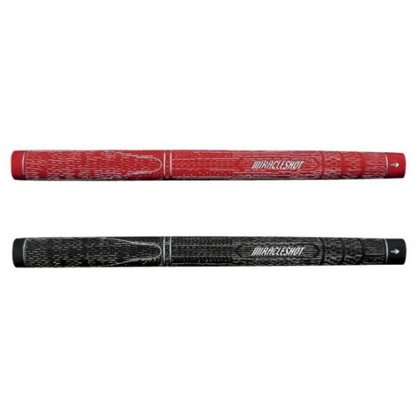 フルコードパターグリップ（グラウンドゴルフクラブ交換用グリップ） GR-PIK:ブラック、R:レッド適合クラブ：シャフト径19〜20mm 交換グリップは、必ずシャフトに適合する品をお選びください。※素材の特性上、手及び手袋にグリップの色が付...