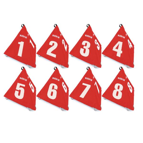 商品名 羽立工業 HATACHI ハタチ BIGさんかく表示板 ８ホールセット BH4210S商品説明 三角でどこからでも数字が見えるピラミッド形状収納袋付きワンタッチで組み立て可能先端の紐で持ち運び簡単！布は取り外し可能素材 クロームメッ...