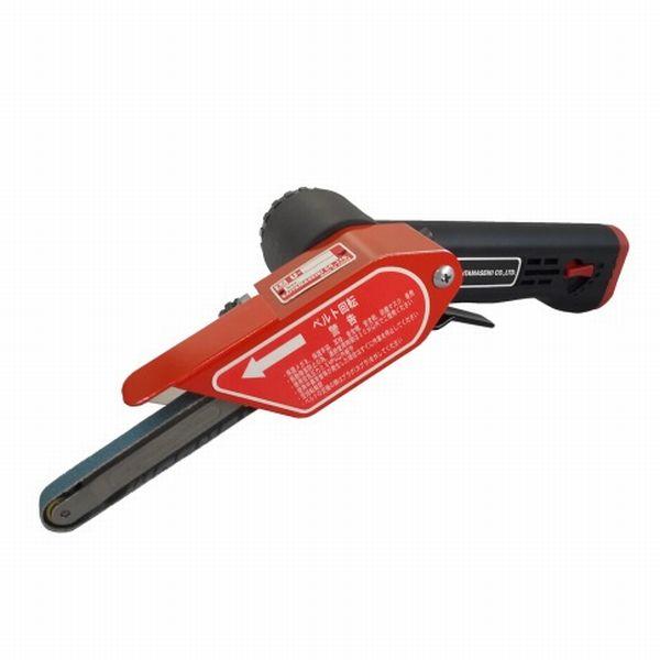 スポット溶接後の研削、研磨、面取り作業らに。４種類のアームと交換交換可能。トルクも従来品より高く、作業性向上。レギュレター搭載ペーパーサイズ（mm）：10・12×330 無負荷回転数（rpm）：17000 空気消費量（L/min）：450 ...