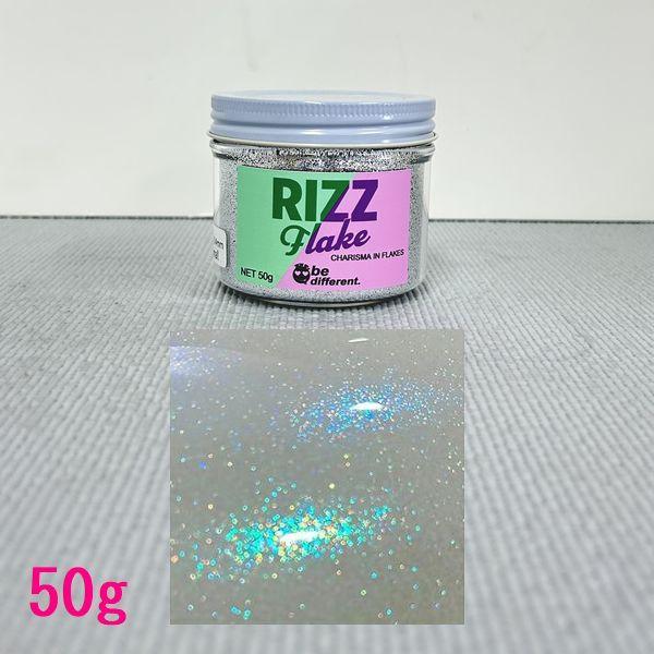 RIZZ Flakeはポリエステルフィルムを使用し、フレークパウダー自体の重量を軽くする事で塗装する面積がより広範囲になりました。更にポリエステルフィルムをアルミ蒸着後カラーコーティングする事で、可能な限りの彩度と耐光性を確保しています。又...