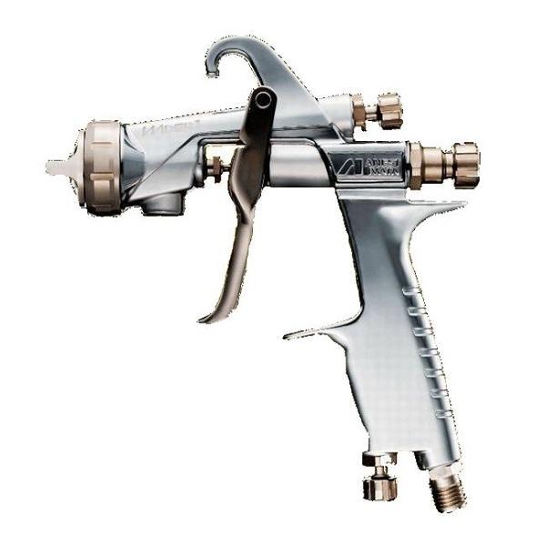 特長基本性能をそのままに、より確かな品質と安全性1・エルゴノミクスデザインを追求し軽量化2・メンテナンス性の向上3・リニアに反応するパタン調節装置4・個体差の少ない空気弁シートセットで安定性向上※使用時には、別途適合カップが必要です。スプレ...