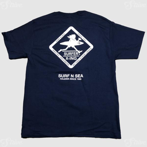 サーフアンドシーはハワイの老舗サーフショップ。定番デザインの人気半袖メンズTシャツです。サイズ 着丈 身幅 袖丈S 71cm 44cm 20.5cmM 72cm 48cm 20.5cm・素材：綿100%・色： ・ネイビー×ホワイト・ホワイト...