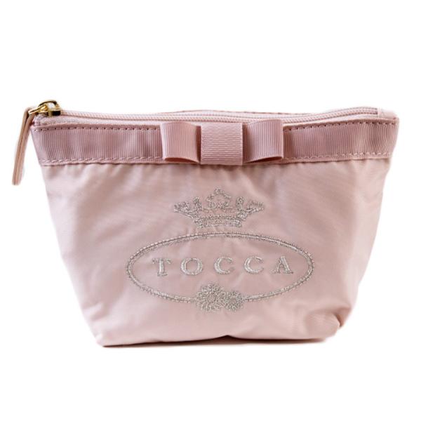 ブランド トッカ　TOCCA　（レディース） 商品説明　POINT OF RIBBON COOLERBAG ポーチグログランリボンやホールマークロゴ刺繍などTOCCAらしいディテールが光るポーチ。大き過ぎない舟形フォルムは、しっかりマチがあ...